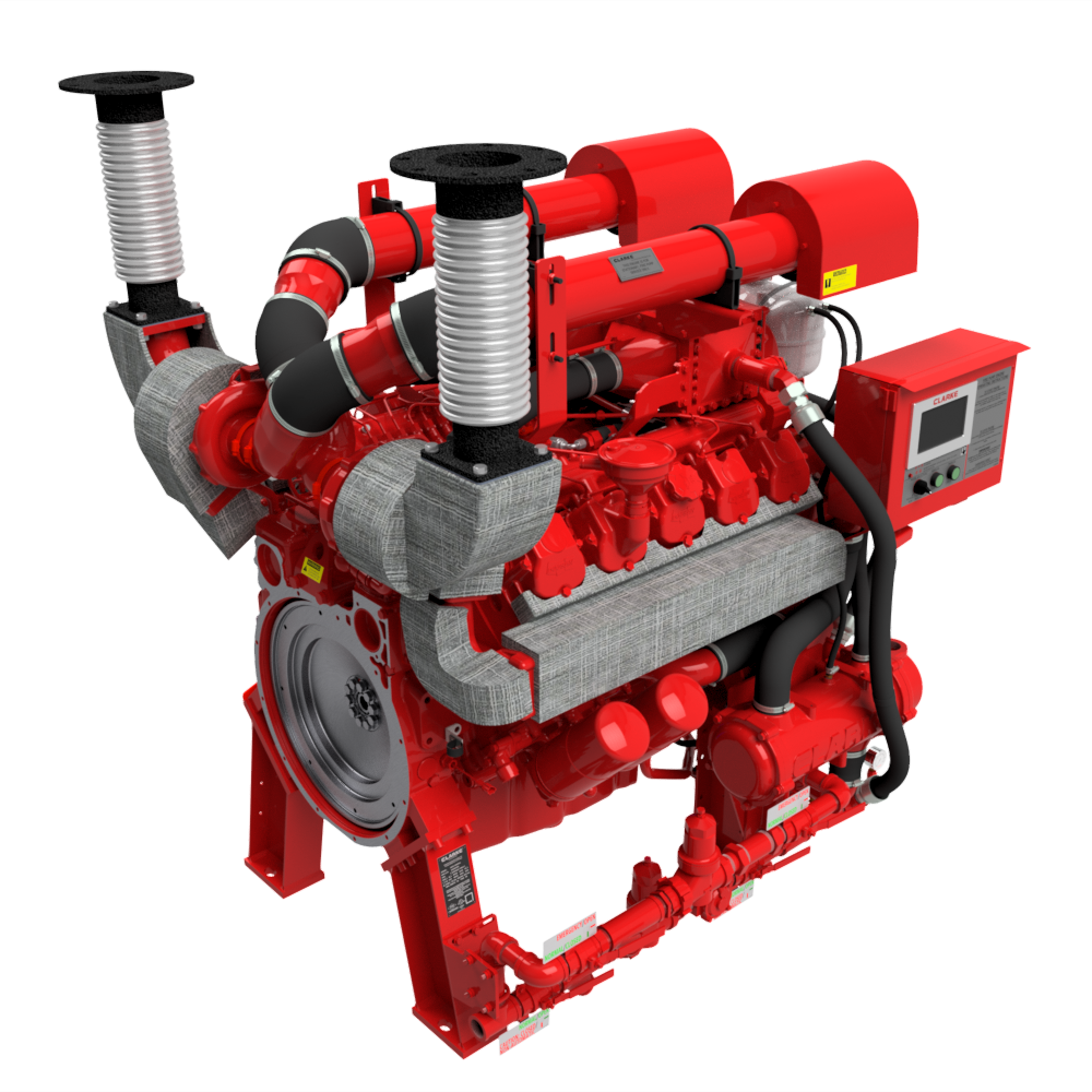 Clarke Fire Diesel Engines in Pakistan – Excel Industrial Services